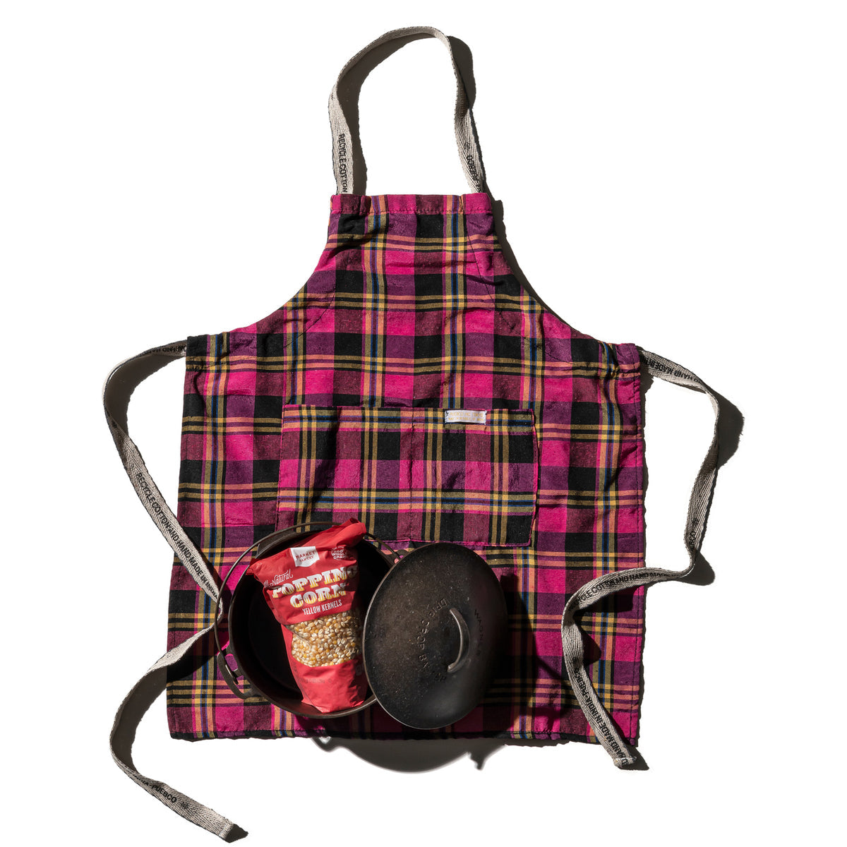 Recycle Cotton Check Apron / Pink – PUEBCO ONLINE MARKET